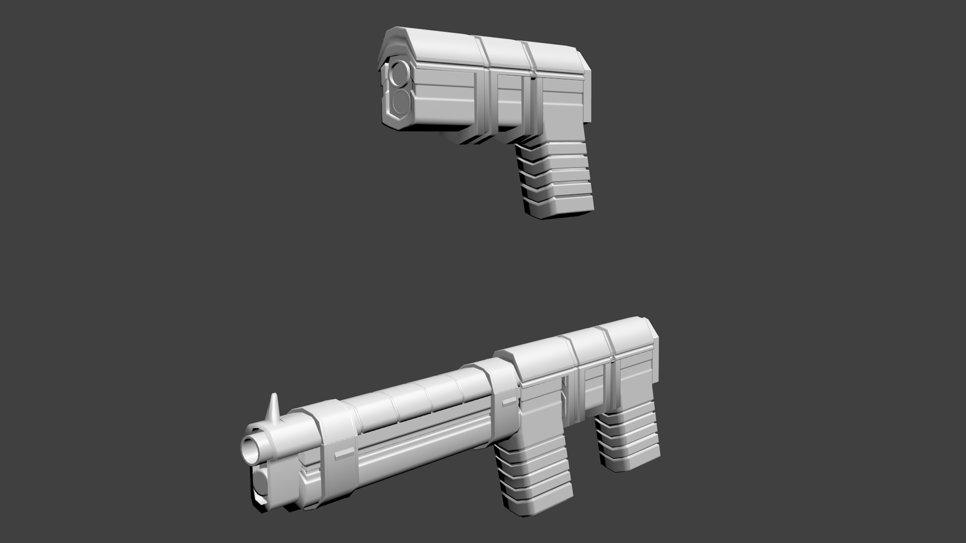 2Gun Free 3D Model - .blend .fbx - Free3D