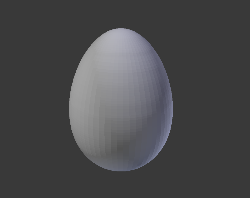 Egg Free 3D Model - .ply .stl .3ds .fbx .obj .x3d - Free3D