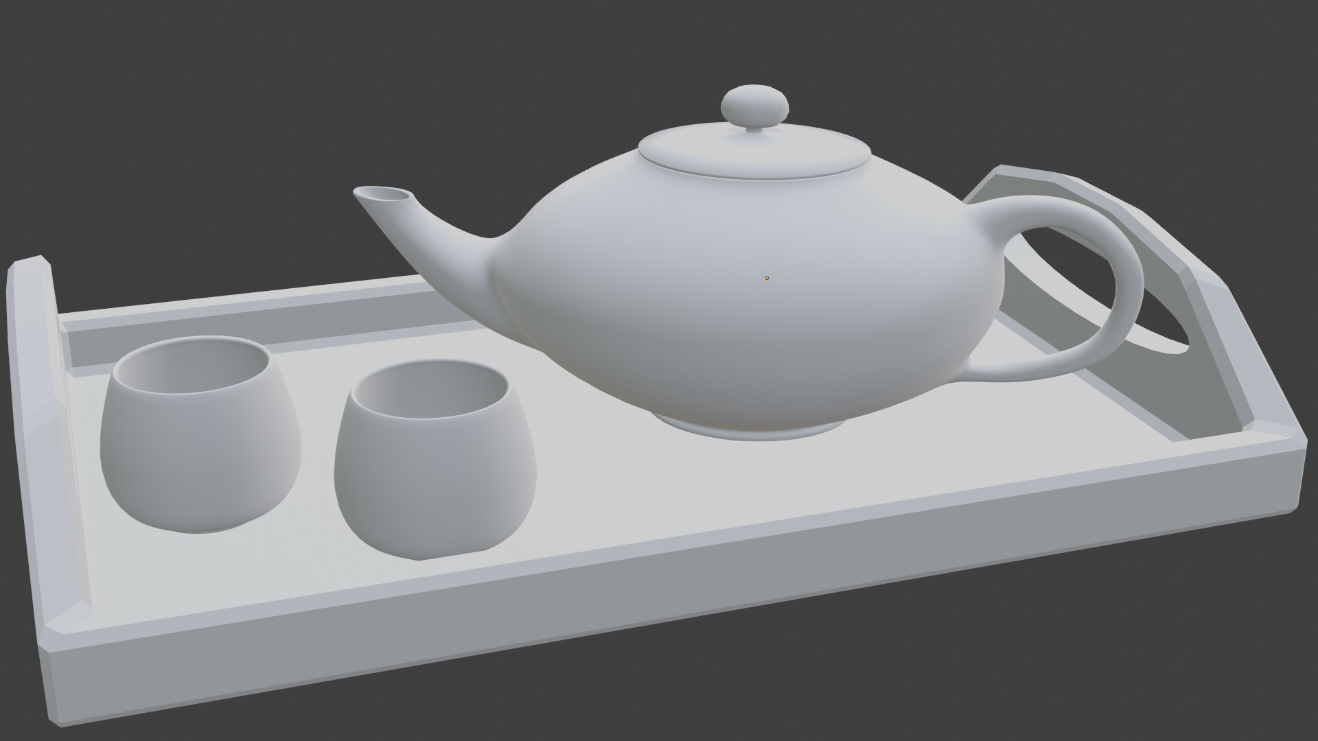 Teapot set Free 3D Model - .blend .obj .stl - Free3D