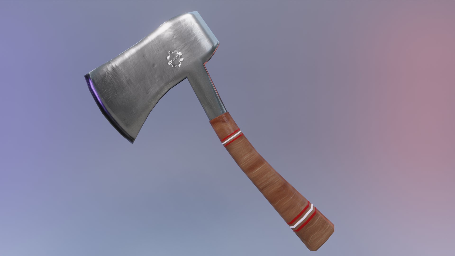 Hache hache low poly Modèle 3D gratuit - .texture .obj .fbx .dae - Free3D