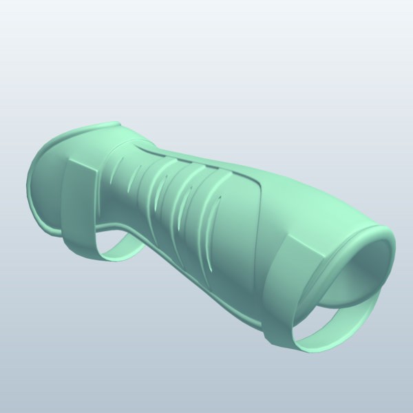 Womens Field Hockey Shin Guards v1 Free 3D Model - .obj .stl - Free3D