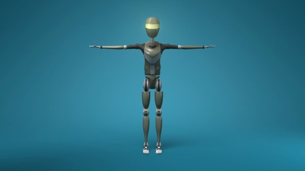 Sci-Fi Male Robot Free 3D Model - .ma .mb - Free3D