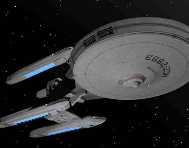 Constellation class spaceship Free 3D Model - .obj - Free3D