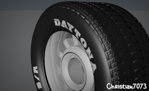 Drag Wheel Free 3D Model - .obj .c4d - Free3D