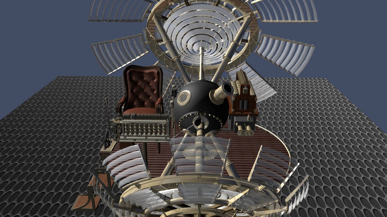 The Time Machine Free 3D Model - .3ds .obj .lwo .lws - Free3D