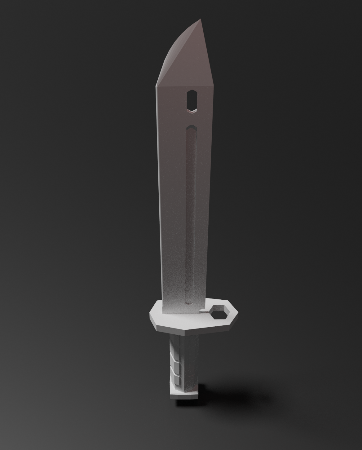 Simple Bayonet 무료 3D 모델 - .blender - Free3D