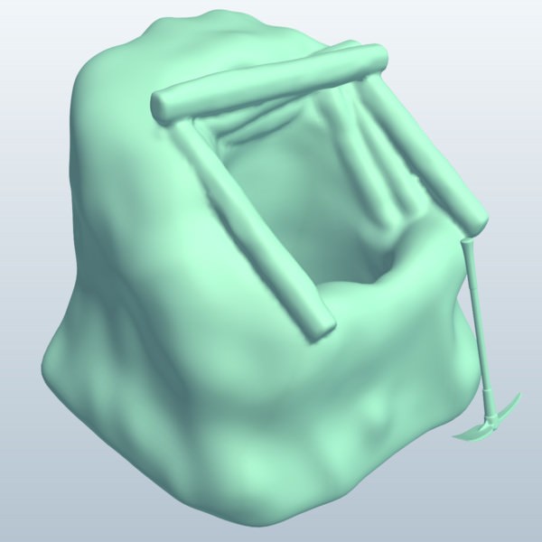 Mineshaft V1 Free 3D Model - .obj .stl - Free3D