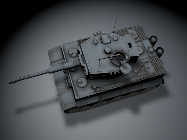 Veteran Tiger tank Free 3D Model - .3ds .obj .c4d - Free3D