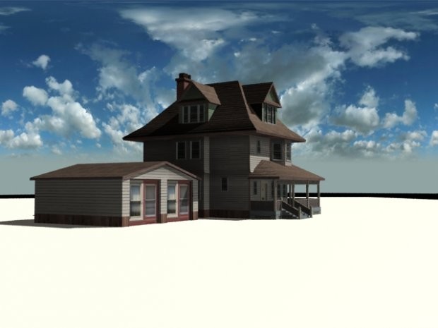 House Free 3D Model - .obj - Free3D