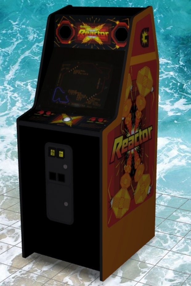 Reactor Upright Arcade Machine Free 3D Model - .3ds - Free3D