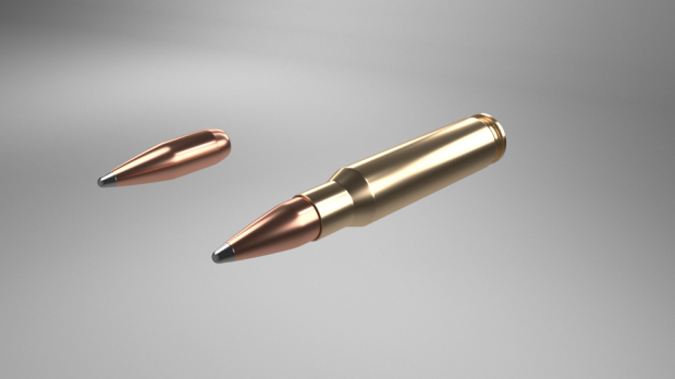 .308 bullet Free 3D Model - .obj .dae .blend - Free3D