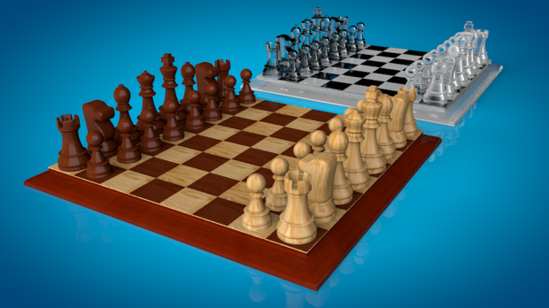 Set di scacchi Modello 3D gratuito - .c4d - Free3D