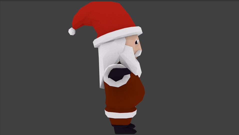 Santa Free 3D Model - .fbx .blend - Free3D