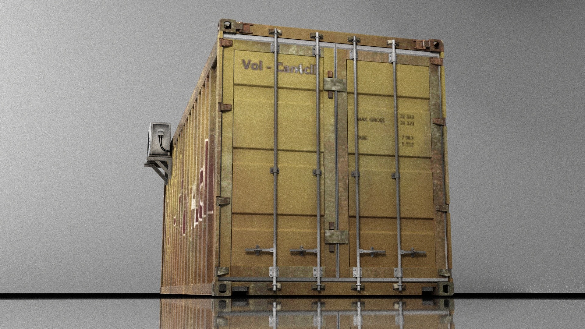 Container Free 3D Model - .max .obj .fbx .3ds .jpg .png - Free3D