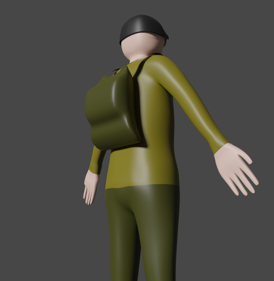Hiker Base Mesh Free 3D Model - .blend - Free3D