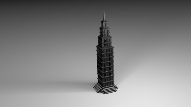 Torre Modelo 3D gratis - .obj - Free3D