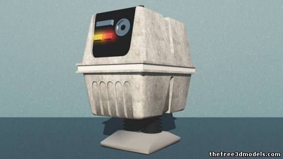 Star Wars Gonk Free 3D Model - .3ds .obj .sldprt - Free3D