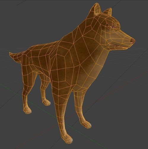 Wolf Rigged and Game Ready Free 3D Model - .gltf .blender .x3d .x .wrl ...