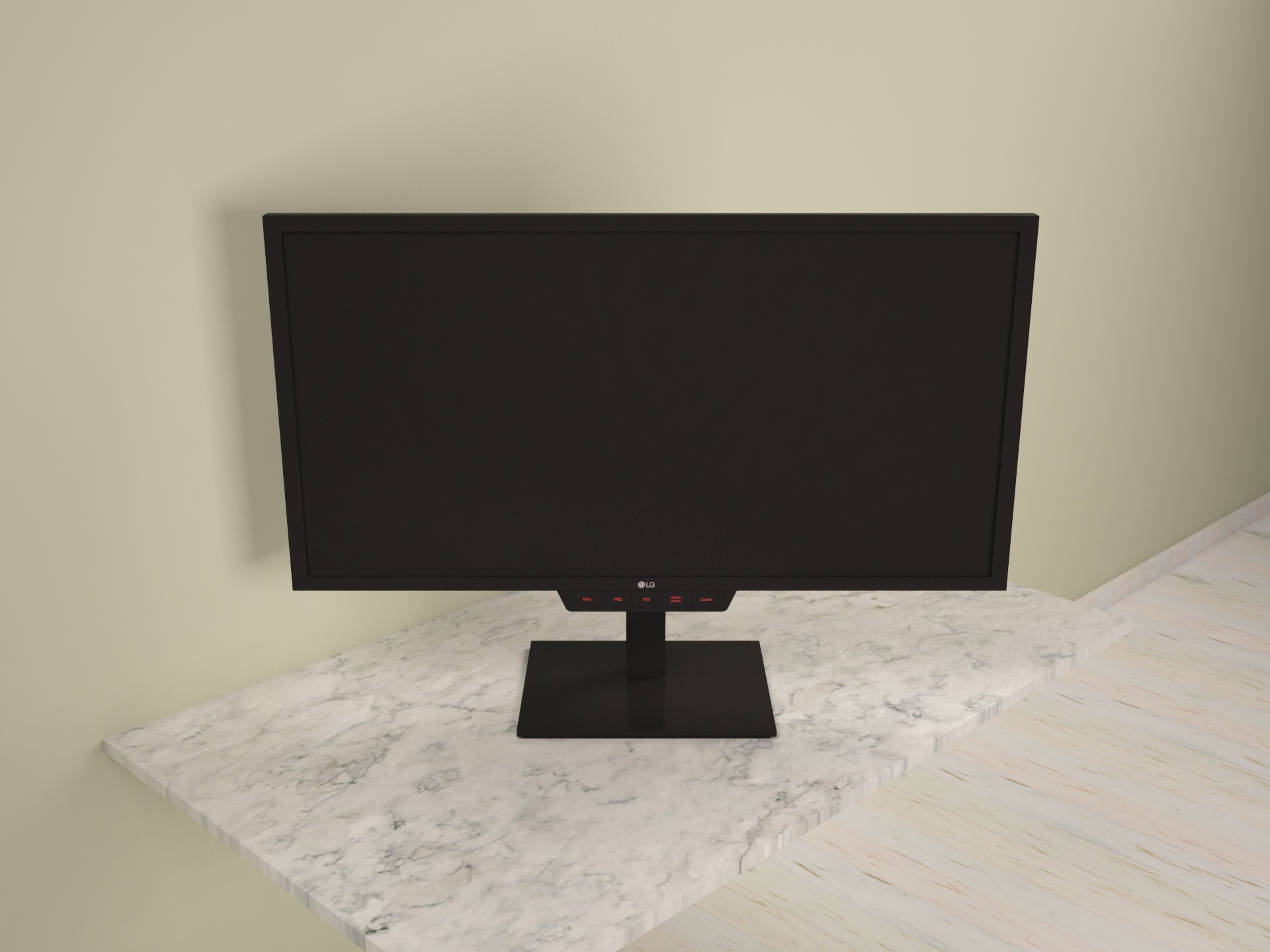LG Monitor Free 3D Model - .max - Free3D