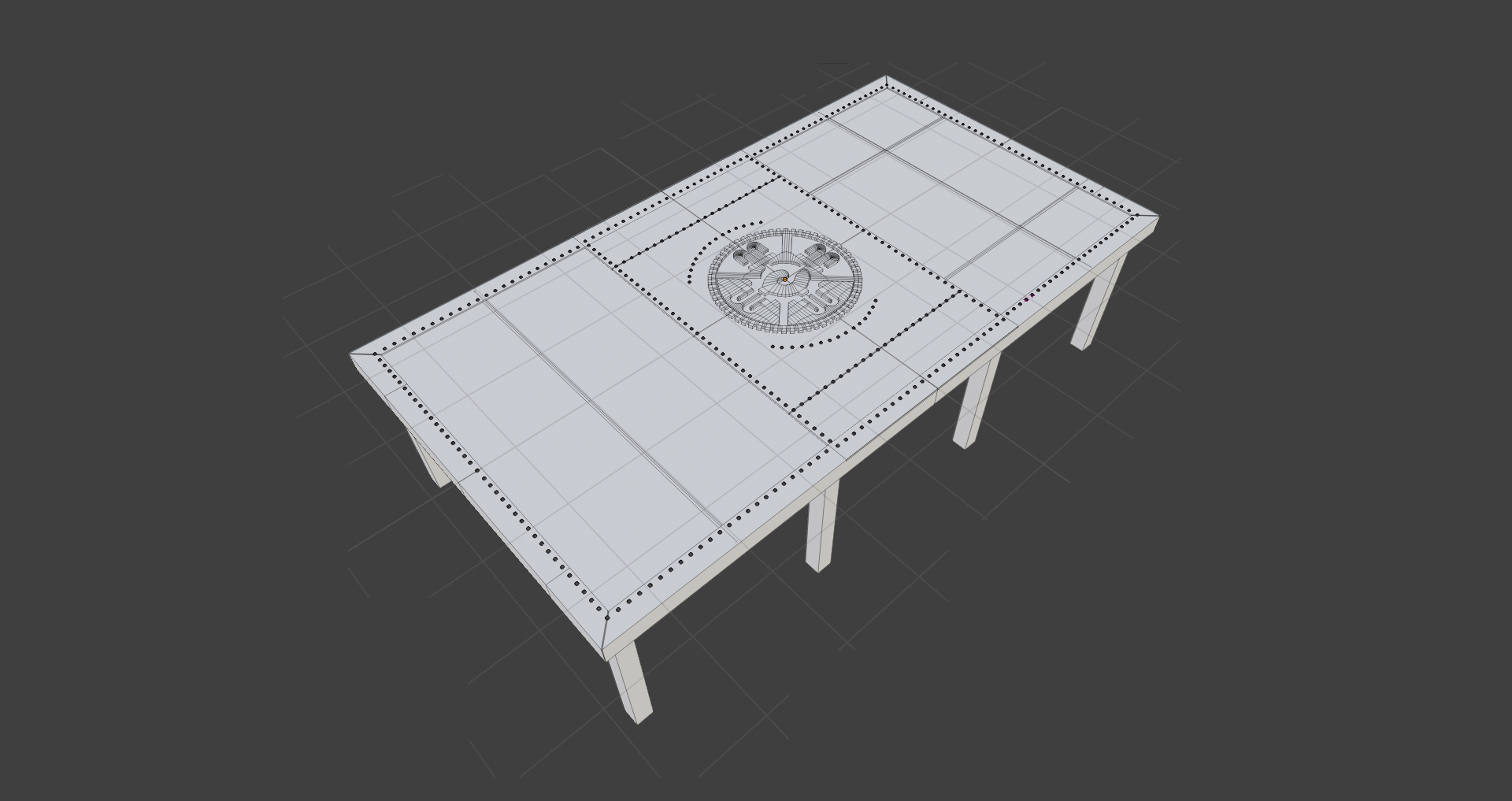 Mayans M.C. Table Free 3D Model - .obj .blend - Free3D