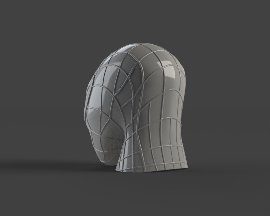 Spiderman Head Free 3D Model - .stl - Free3D