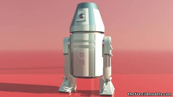 Star Wars r4 Free 3D Model - .3ds .obj .sldprt - Free3D