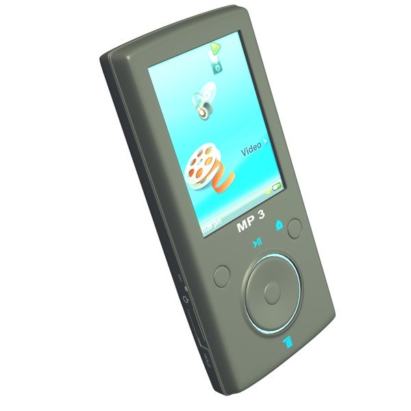 MP3 Player v1 Free 3D Model - .obj .stl - Free3D
