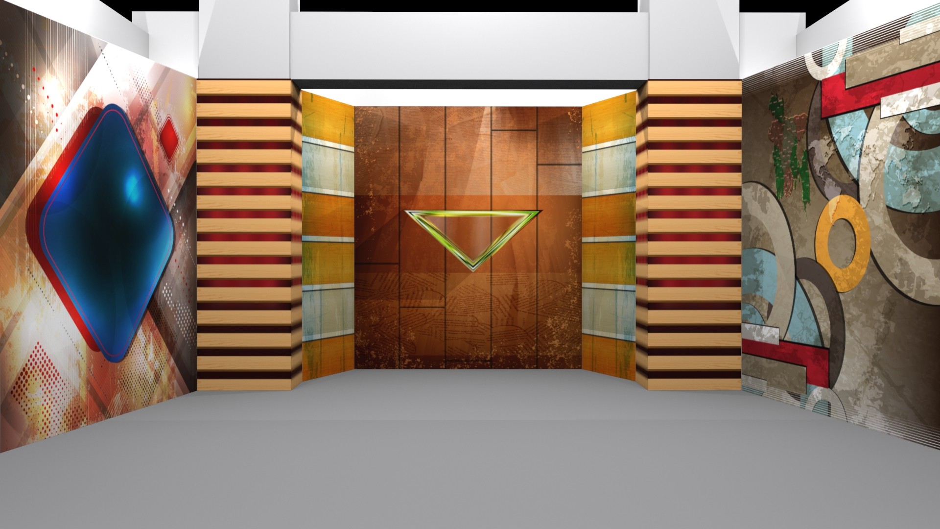 Virtual Set Free 3D Model - .max - Free3D