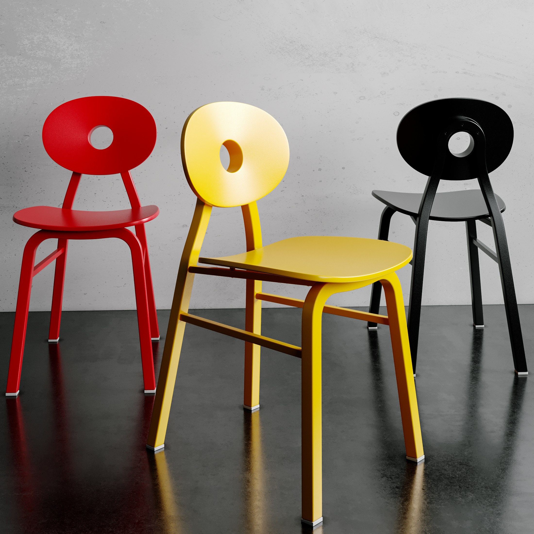 Zanotta_chair Free 3D Model - .max .obj - Free3D