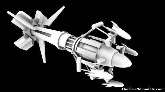 Rocket launcher Free 3D Model - .ma - Free3D