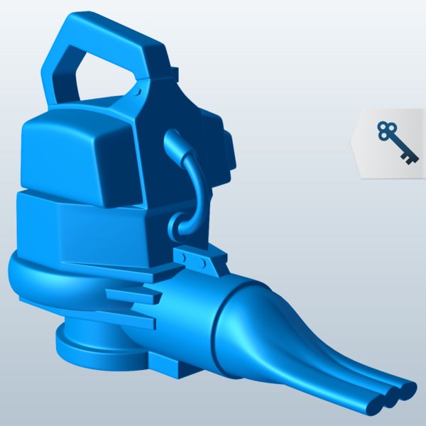 Leaf Blower V1 Free 3D Model - .obj .stl - Free3D