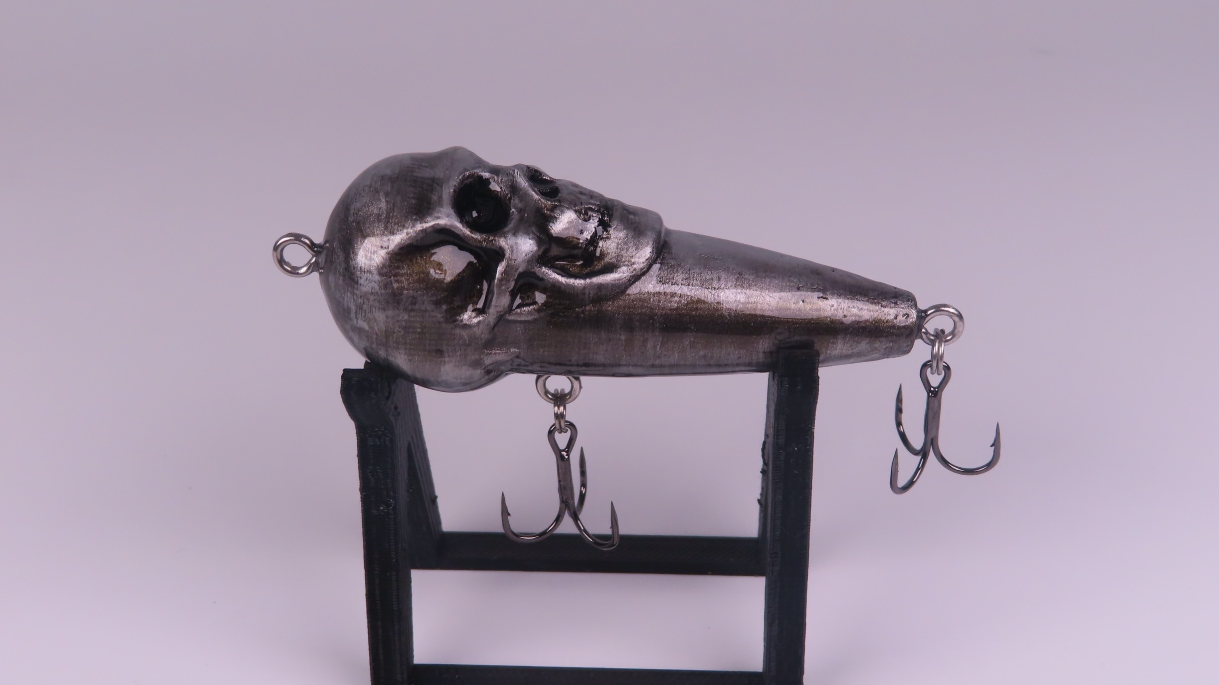Fishing Lure - Skull lure Free 3D Model - .stl - Free3D