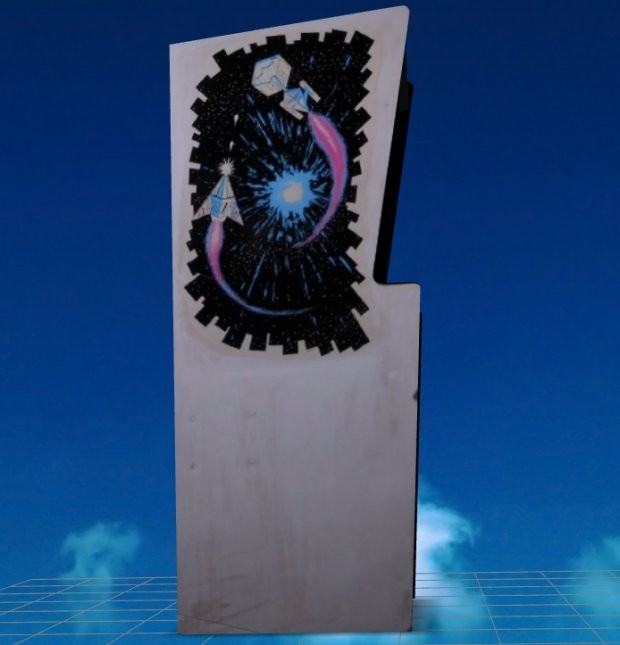 Space War - Machine d'arcade verticale Modèle 3D gratuit - .3ds - Free3D