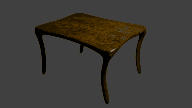 Table Free 3D Model - .fbx - Free3D