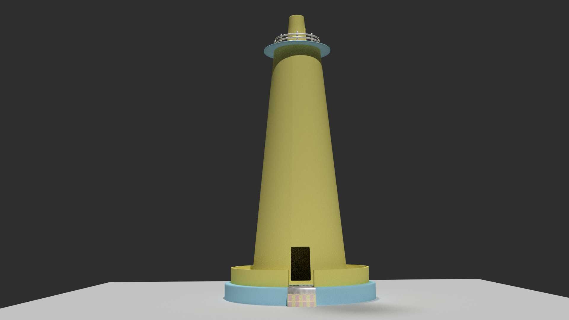 Light house Free 3D Model - .3ds .obj .blend .fbx .stl - Free3D
