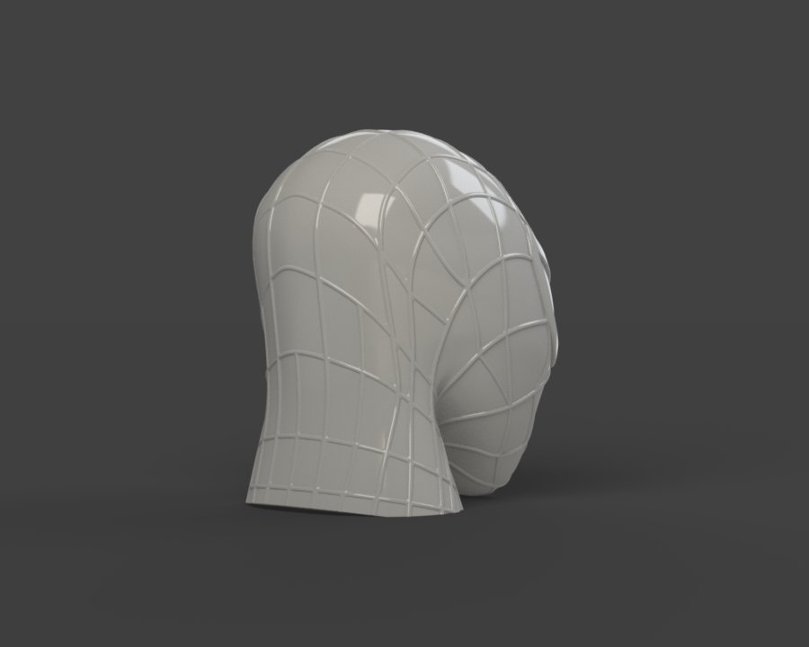 Spiderman Head Free 3D Model - .stl - Free3D