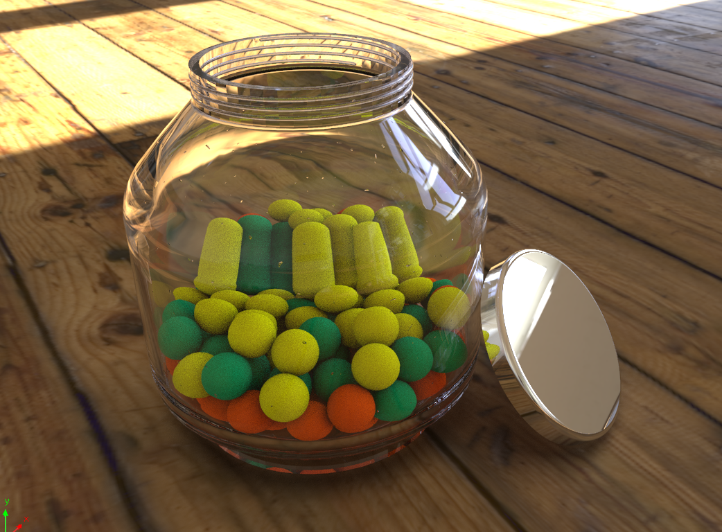 Glass Jar Free 3D Model - .mb - Free3D