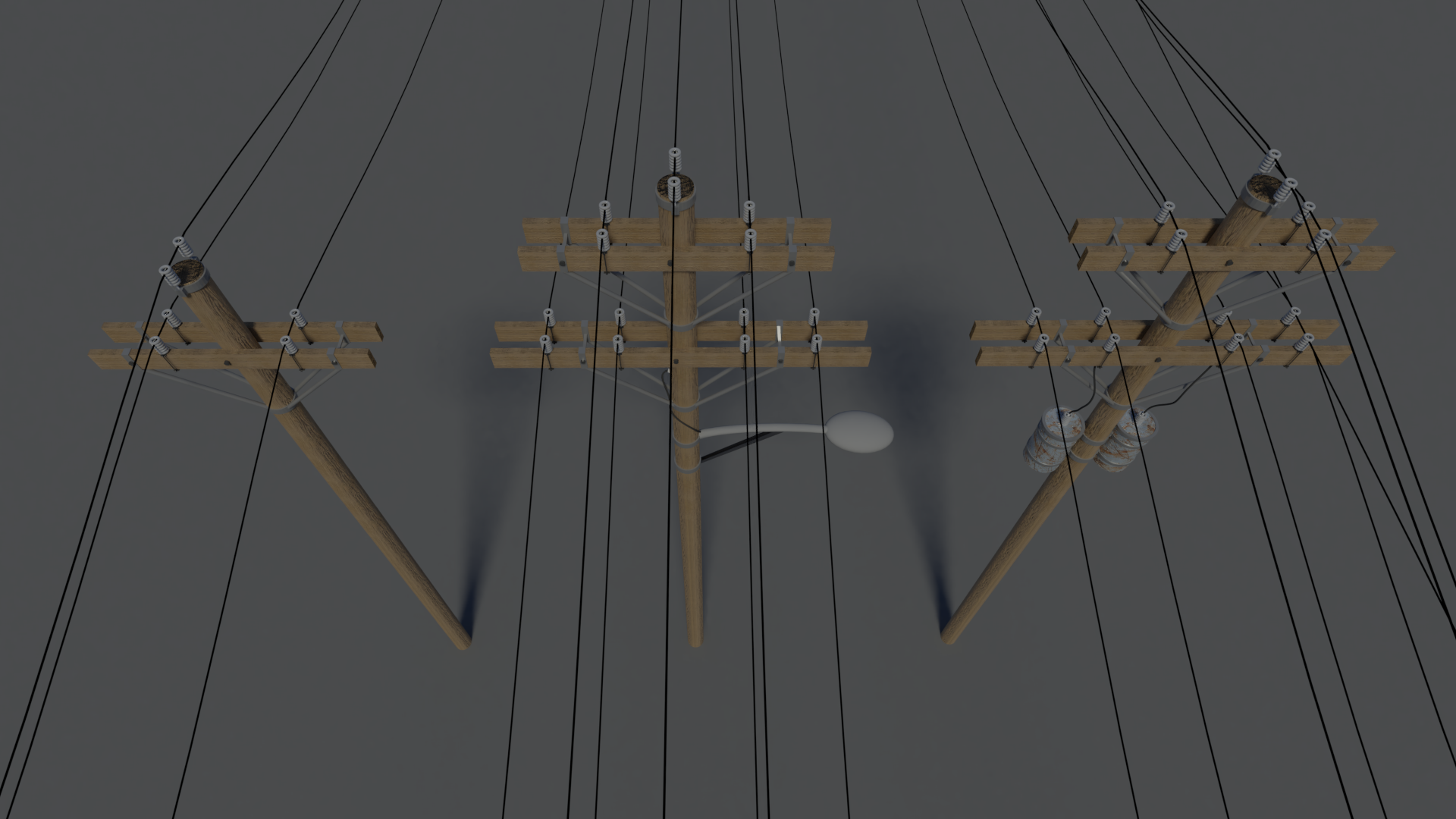 Power Pole V2 Free 3D Model - .blend - Free3D