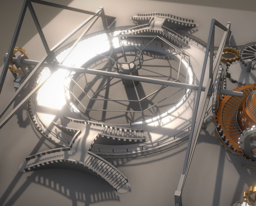 Mechanical City 0.15 Free 3D Model - . .blend - Free3D