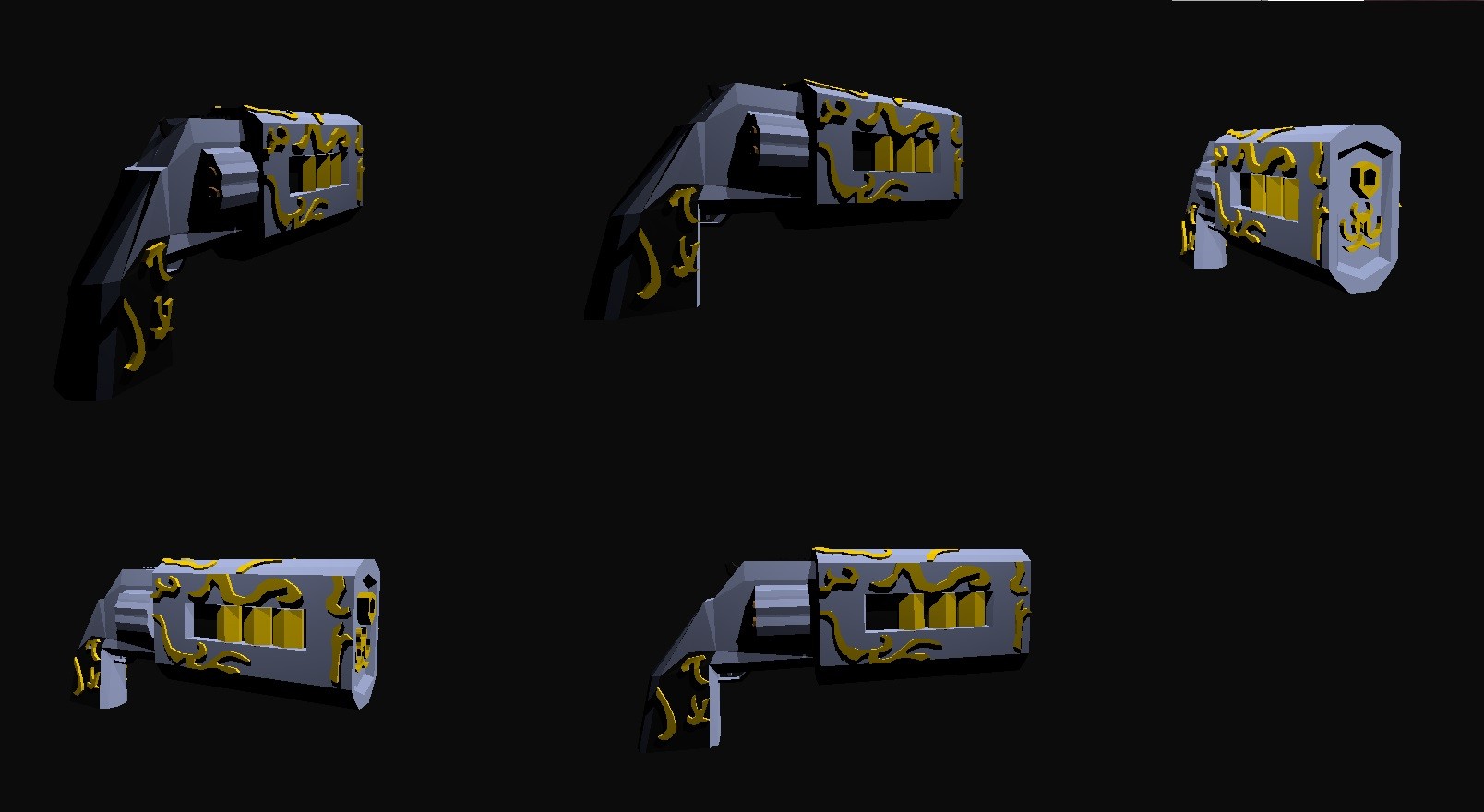 Pistol Free 3D Model - .fbx - Free3D