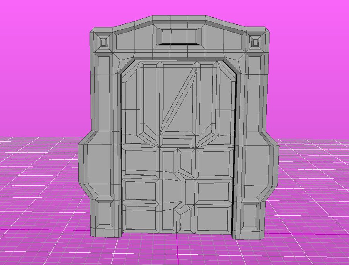 Sci-Fi Door and Keycard Free 3D Model - .fbx - Free3D