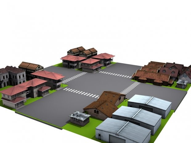 Environment Free 3D Model - .obj .max .fbx - Free3D