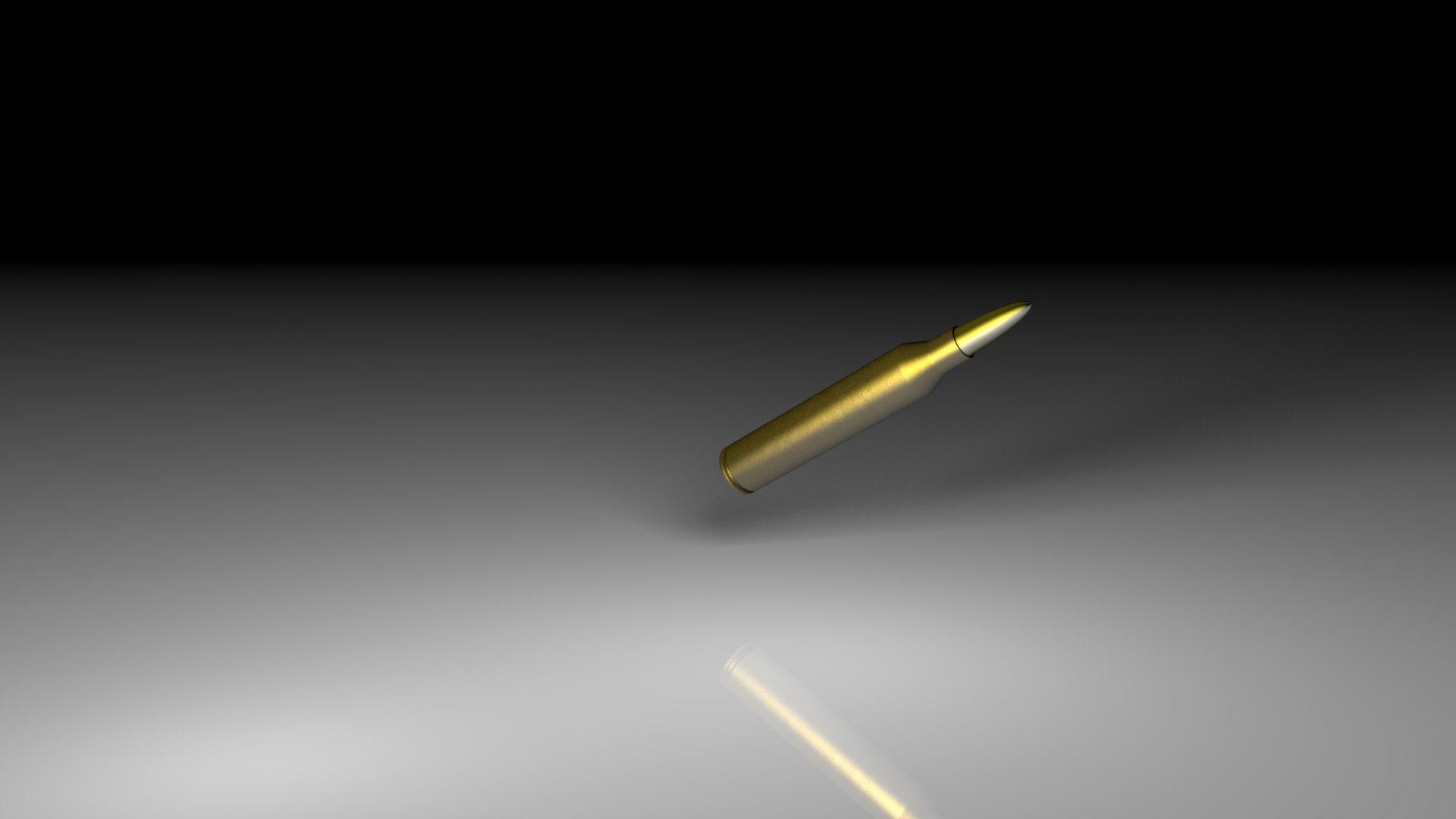 Bullet + Shell (Rifle) Free 3D Model - .obj .c4d - Free3D