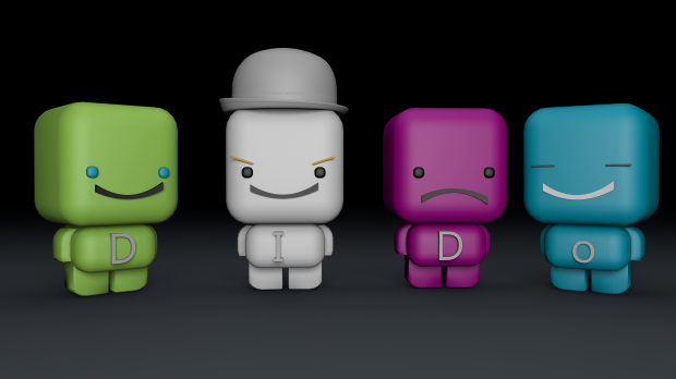 Cartoon Character Free 3D Model - .3ds .obj .dae .c4d .dxf - Free3D