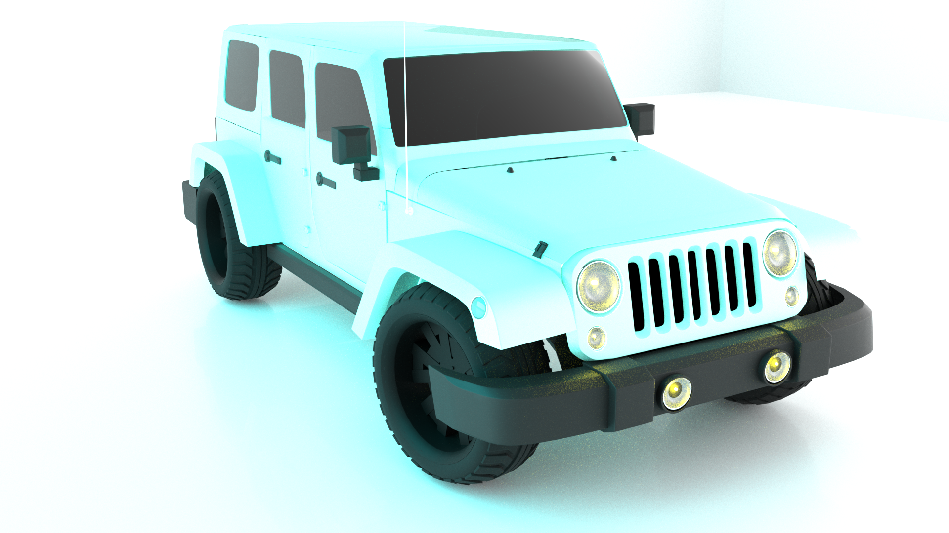 Jeep Free 3D Model - .obj .3ds .fbx - Free3D