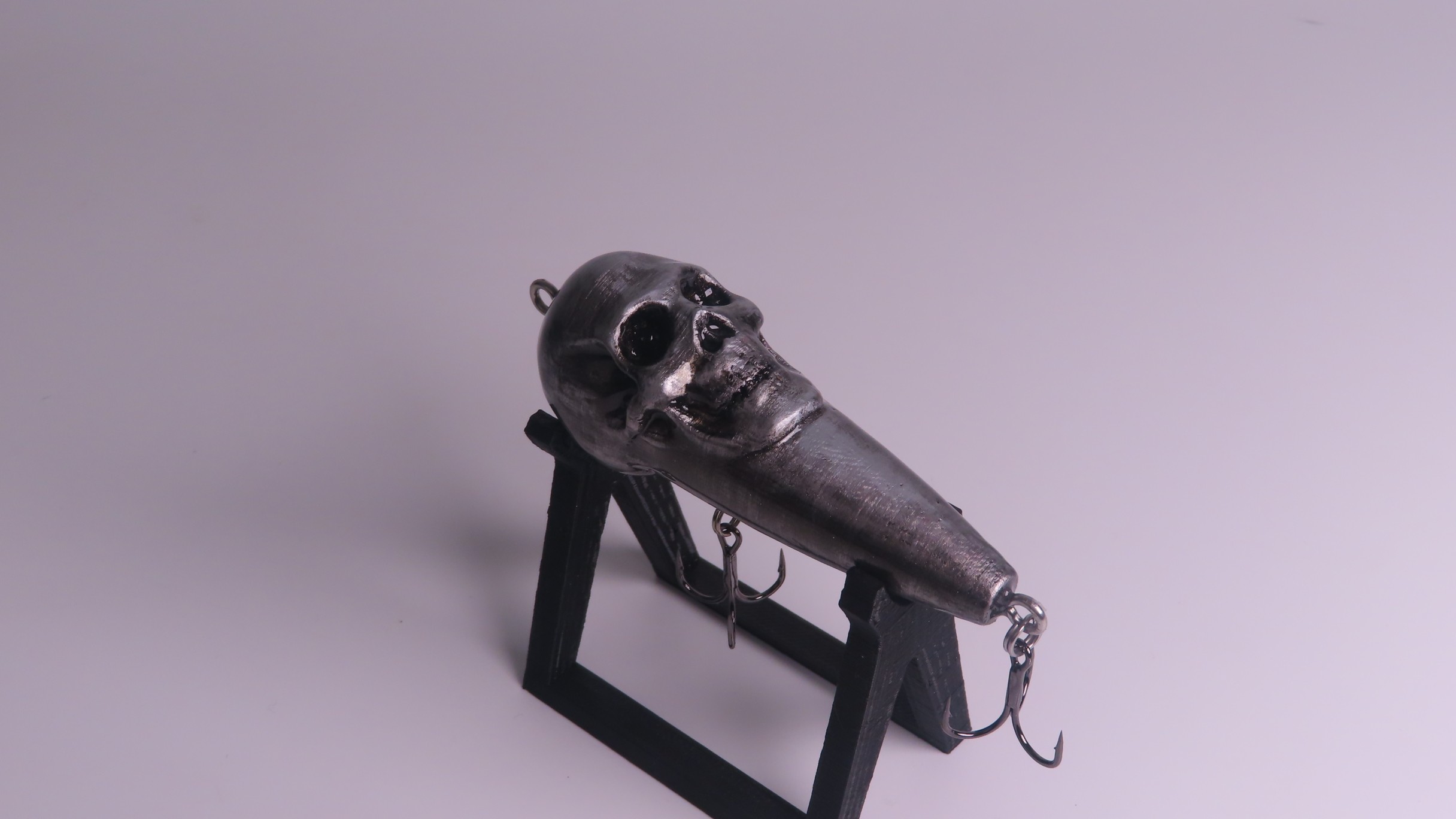 Fishing Lure - Skull lure Free 3D Model - .stl - Free3D