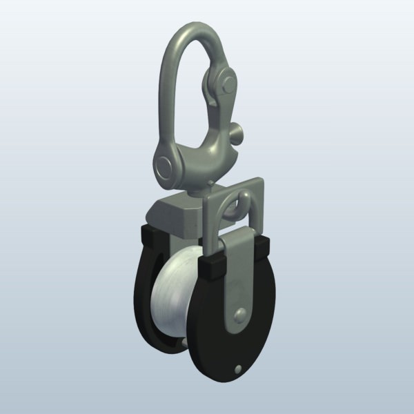 Sailing Single Snatch Block v2 Free 3D Model - .obj .stl - Free3D