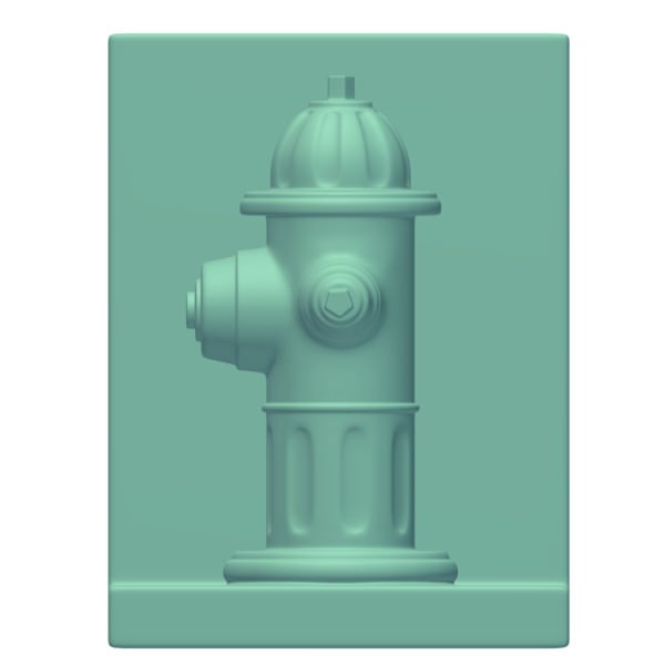Bookend Fire Hydrant v1 Free 3D Model - .obj .stl - Free3D