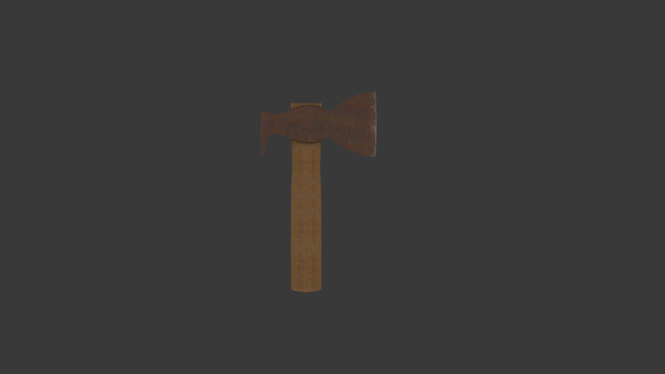 Rusty Axe Free 3D Model - .blend - Free3D