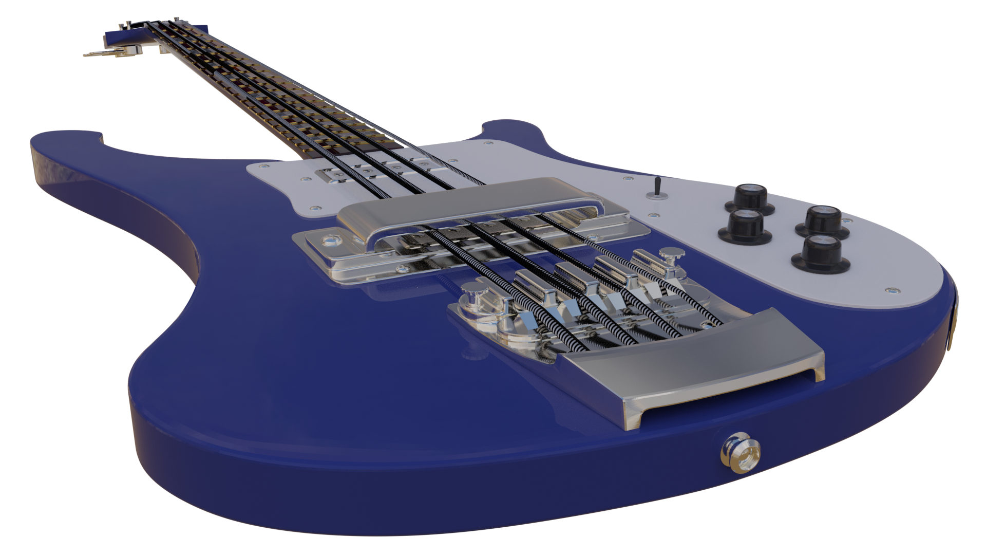 Ricken Backer 4003 - Bass Free 3D Model - .blend .obj - Free3D
